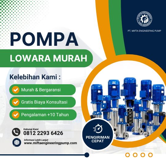 Pompa Lowara - Suplier Pompa Industri Murah & Terpercaya